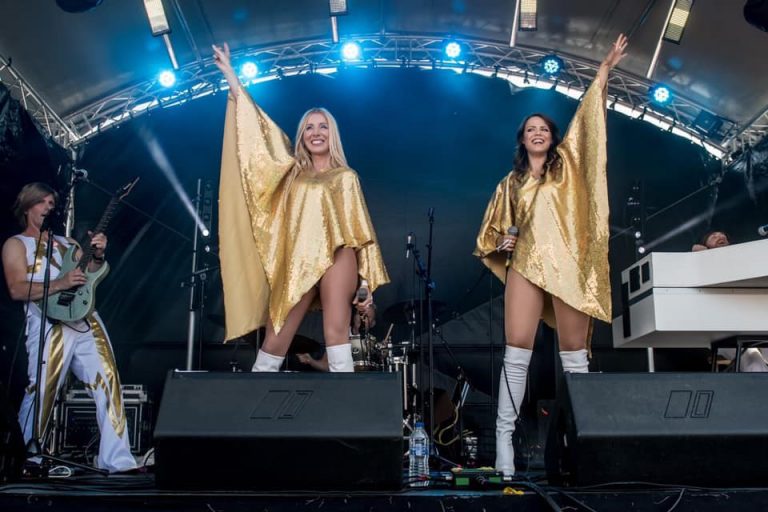 21st Century Abba Ladies in Gold Tops | Abba Tribute | COSAM